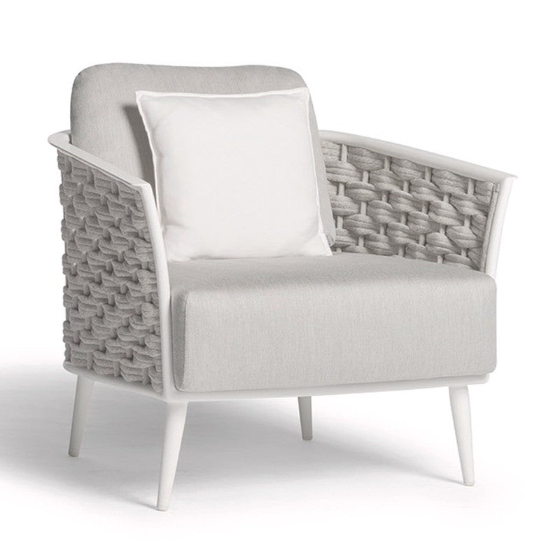 Manutti Cascade Lounge Chair – Contemporary Rope Outdoor Armchair ...